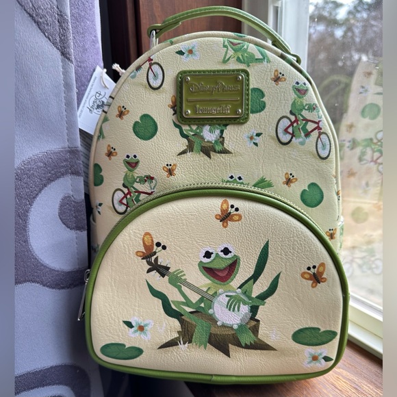 Loungefly | Bags | Disney Baby Kermit Banjo Minibackpack | Poshmark